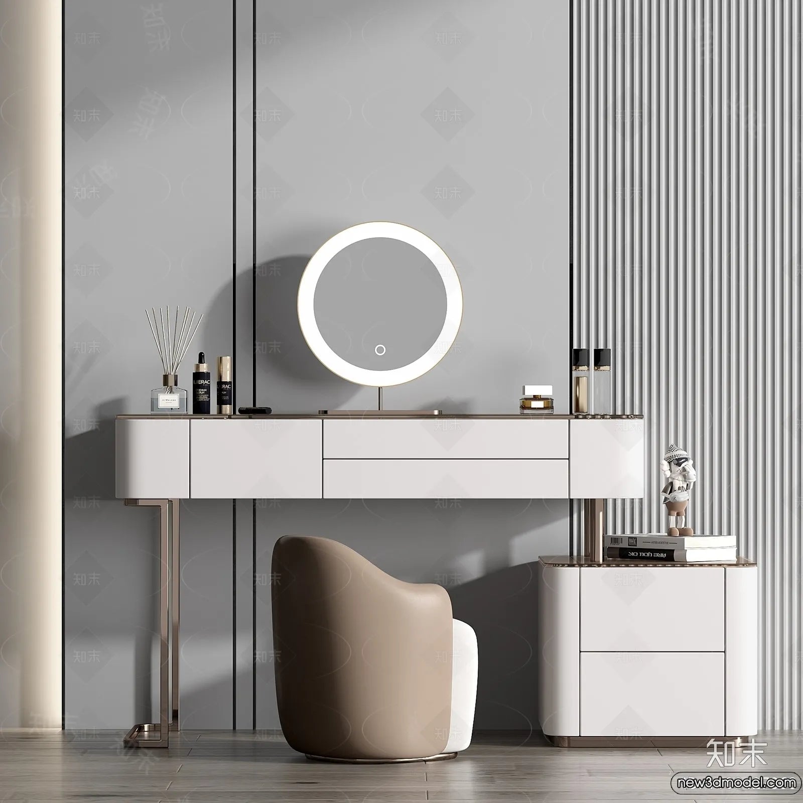 Dressing Table – 3D Models – 3D Furniture Models for Interior – 081 – 3DSky Model Free