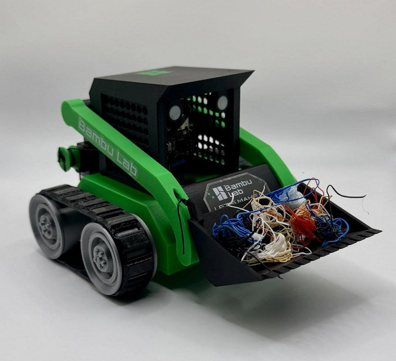 Skid Steer – Skid Loader – Cyber Brick – 3D Print Model Free Download ...