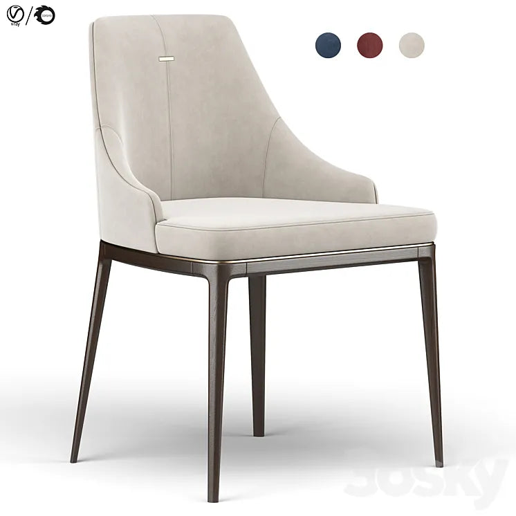Alaton Dining Chair 3DS Max Model – 3DSky Model Free