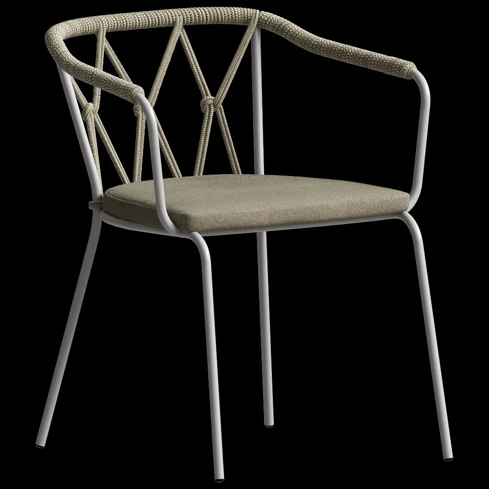 Alma design – Outdoor chair Scala 3ds Max – 3DSky Model Free