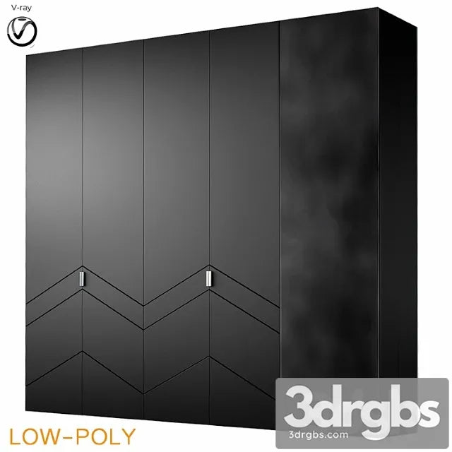 Archemy Designs Wardrobe Low Poly 3dsmax Download – 3DSky Model Free