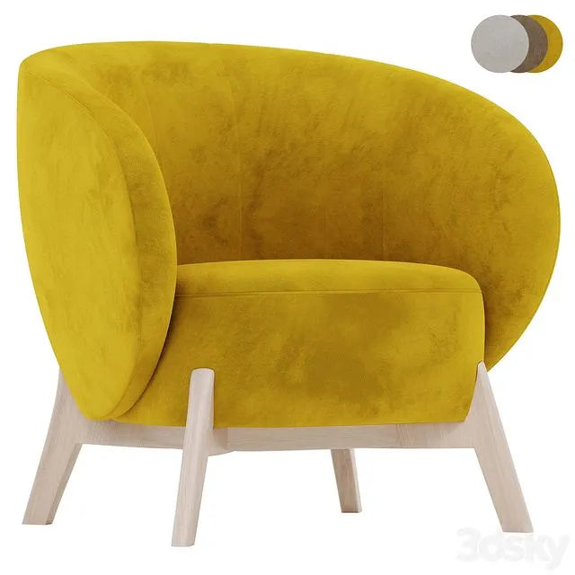 Armchair Tilar 3dsky | Free 3D Model Download – 3DSky Model Free
