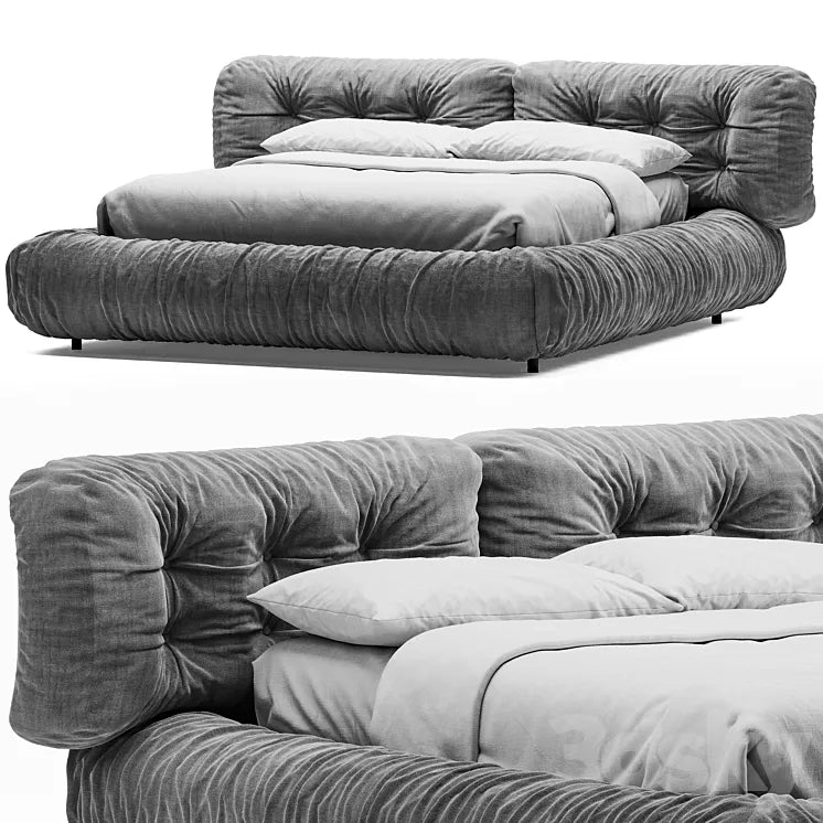 baxter milano bed 3DS Max Model – 3DSky Model Free
