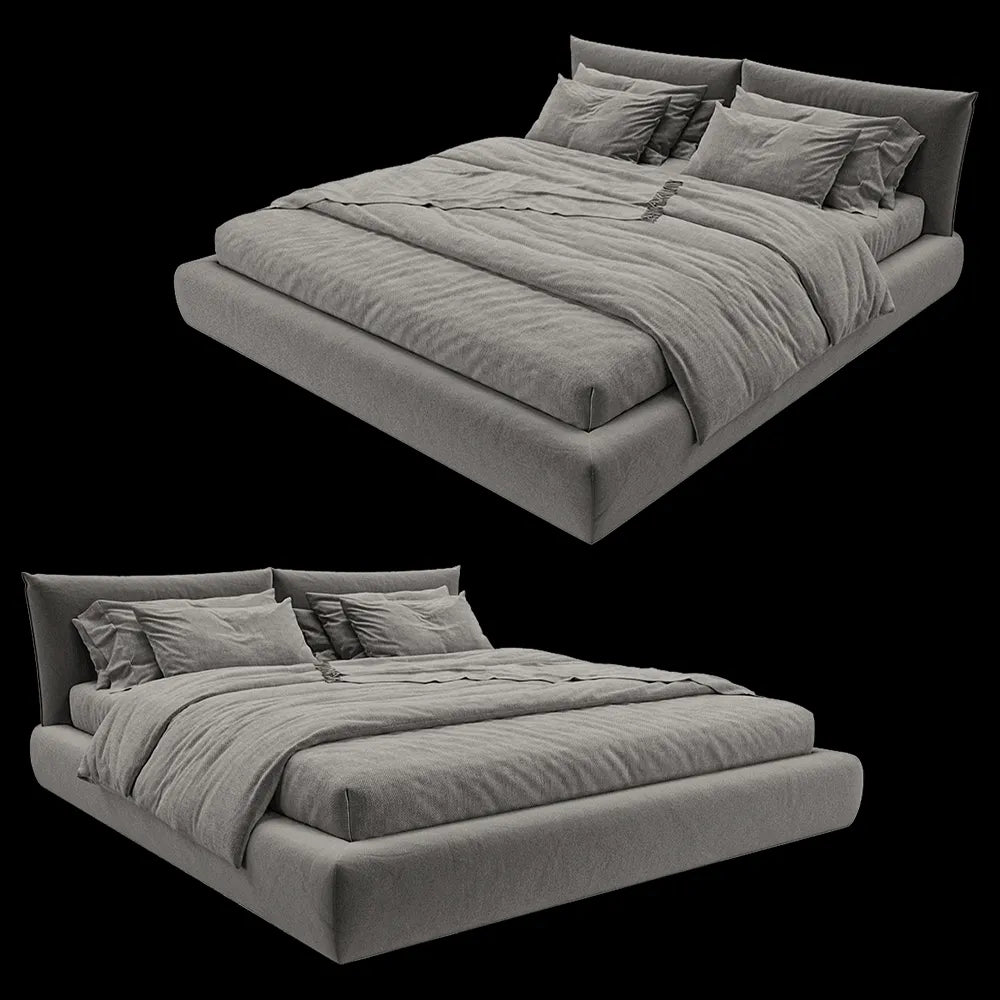 Beds one – Bed Alvo 3ds Max – 3DSky Model Free