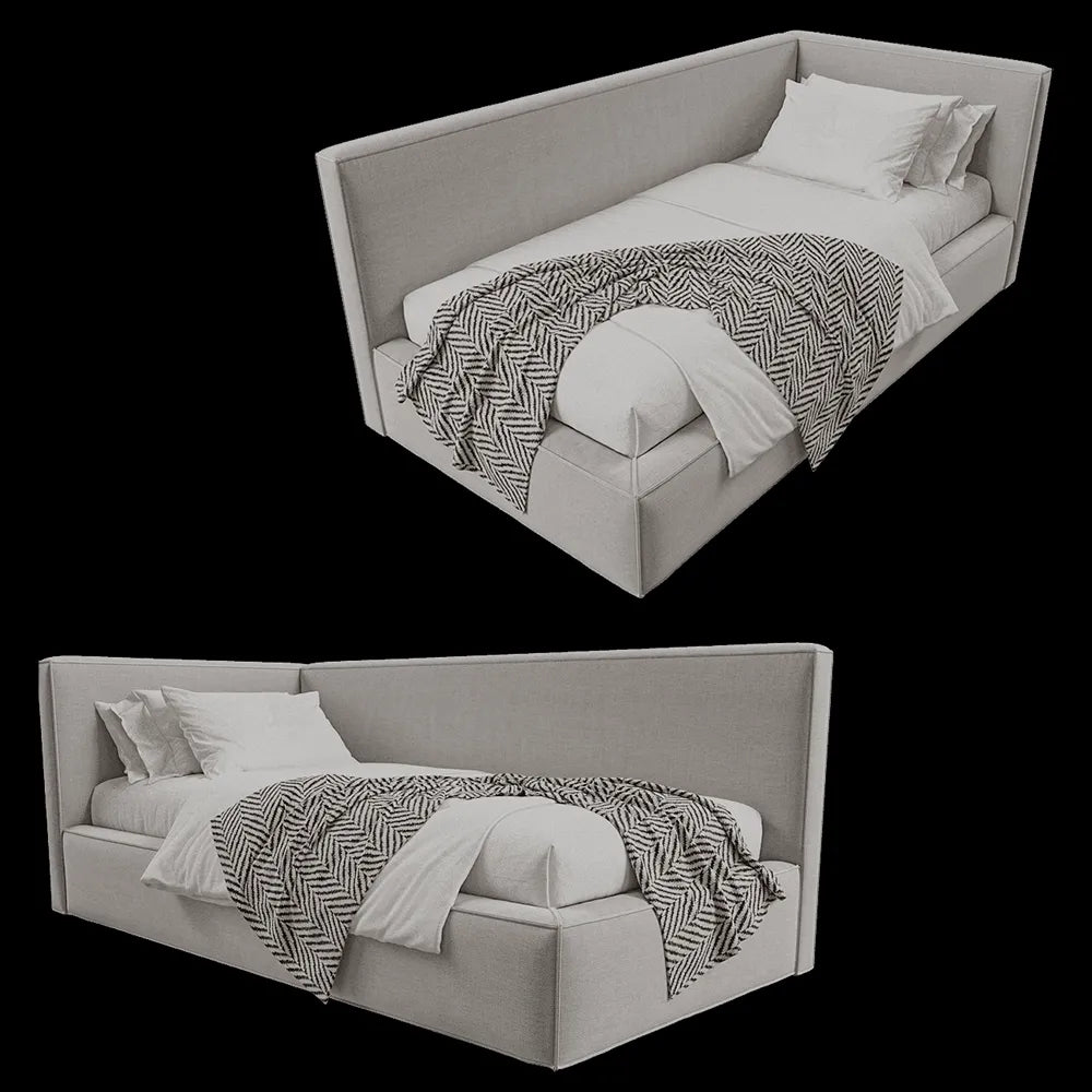 Beds one – Child bed Monti 2 3ds Max – 3DSky Model Free