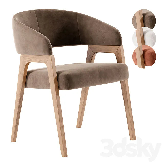 Bentwood Bernie Chair 3ds Max – 3DSky Model Free