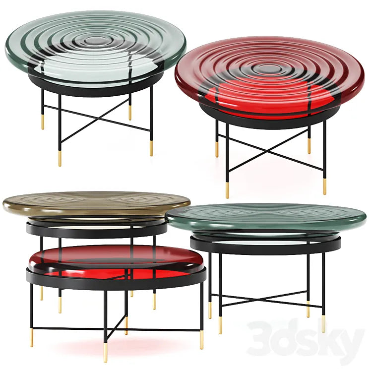 Bilboquet by Roche Bobois Coffee Table 3DS Max Model – 3DSky Model Free