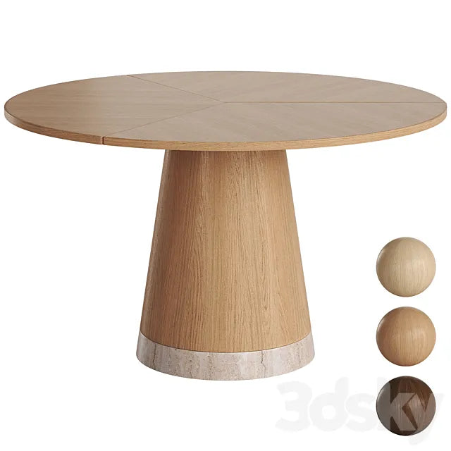 Bolia Piro Dining Table 3ds Max – 3DSky Model Free