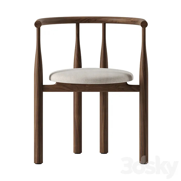 Bukowski Chair by New Works 3DS Max Model – 3DSky Model Free