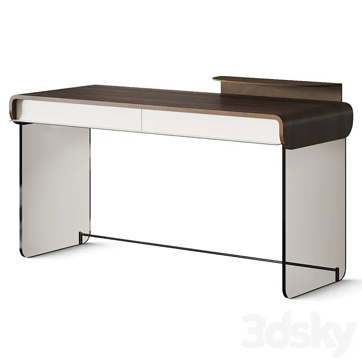 Capital Collection Adam Desk With Drawers 3DS Max Model – 3DSky Model Free
