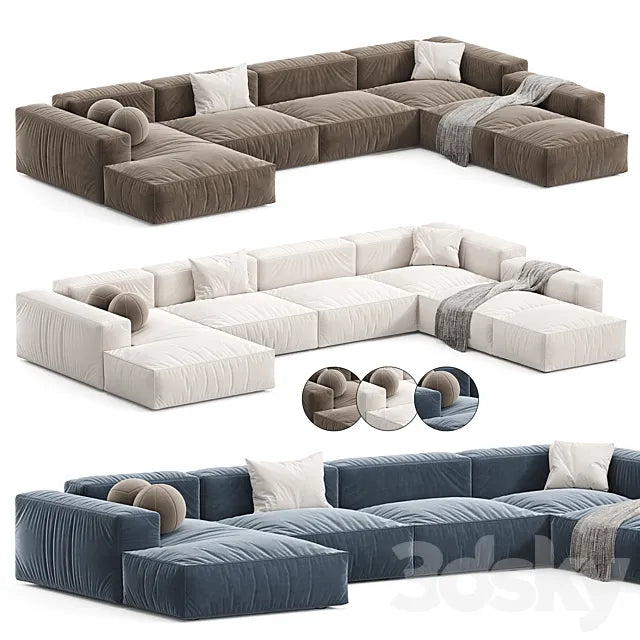Casa Sofa 3ds Max – 3DSky Model Free