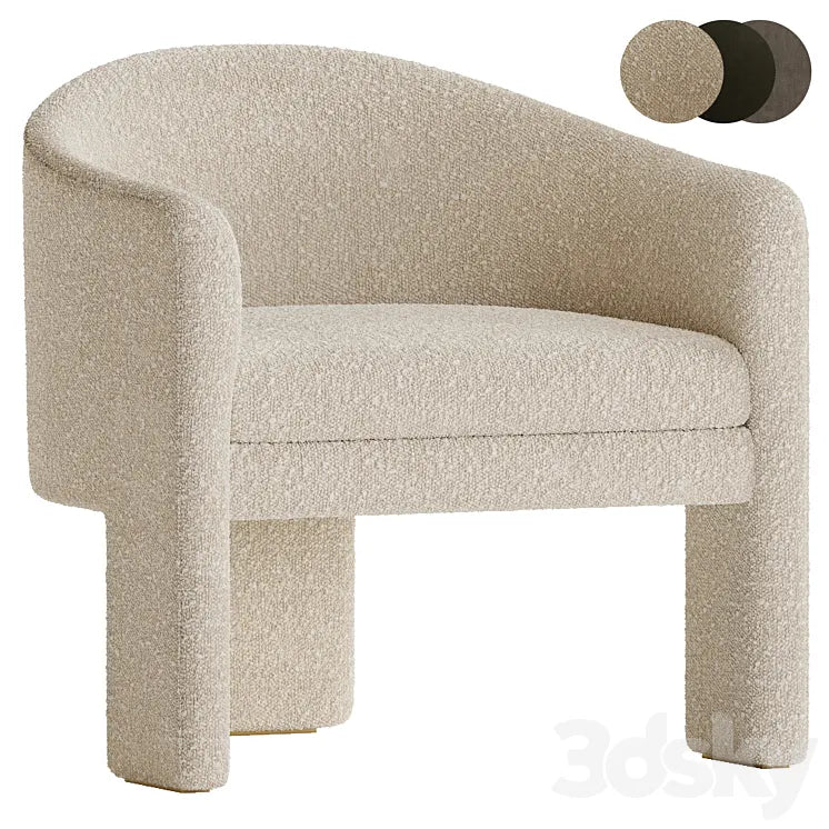 CHAIR PEBBLES by eichholtz 3DS Max Model – 3DSky Model Free