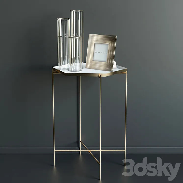 Coffee table ZARA home 3DS Max Model – 3DSky Model Free