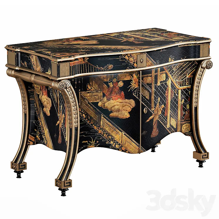 Commode by Stately Homes – BA5270 by Baker Furniture 3DS Max Model ...