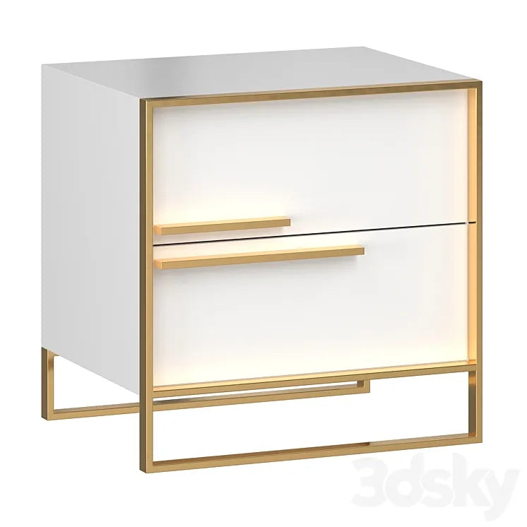 Contemporary Italy Design 2 Drawer 3DS Max Model – 3DSky Model Free