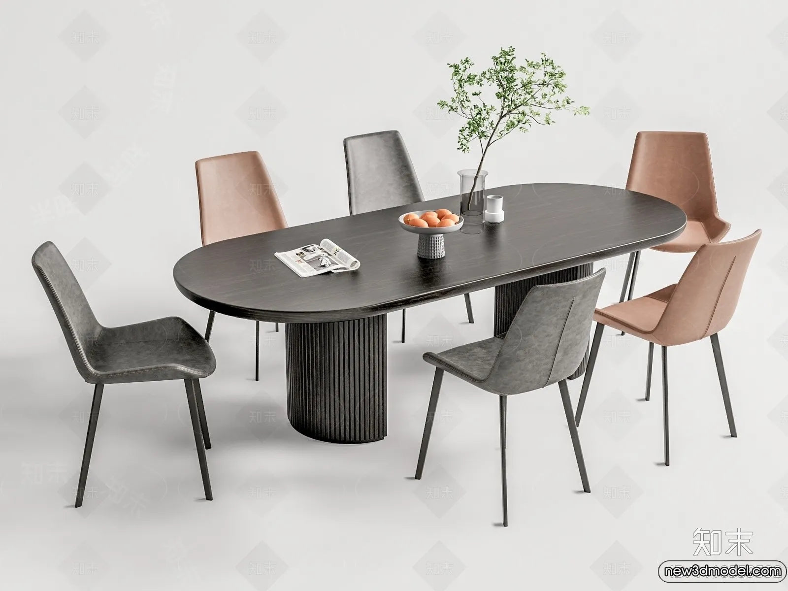 Dining Table – 3D Models – 3D Furniture Models for Interior – 218 ...