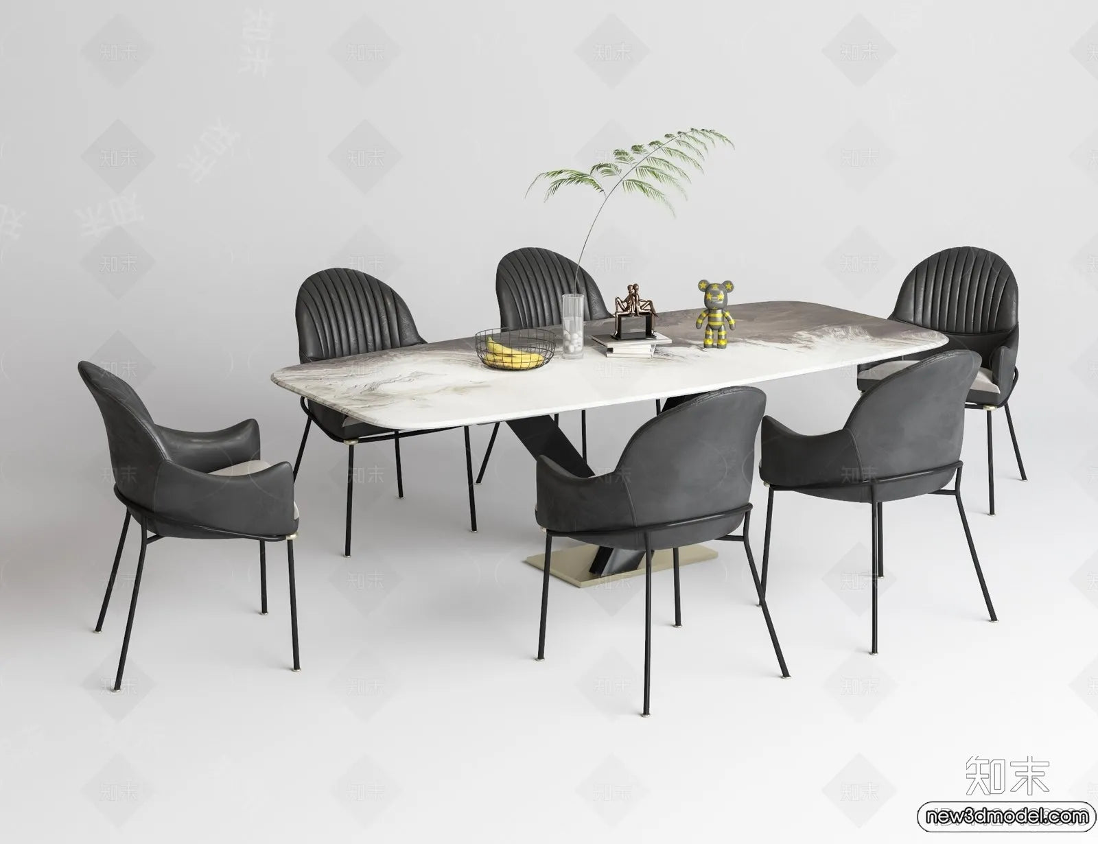 Dining Table – 3D Models – 3D Furniture Models for Interior – 220 ...