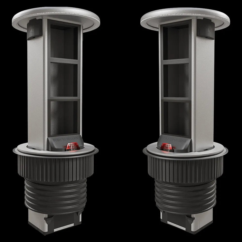 Donel – Tabletop built-in retractable dresser unit Vertical 6. DDSB6V1 – 3DSky Model Free