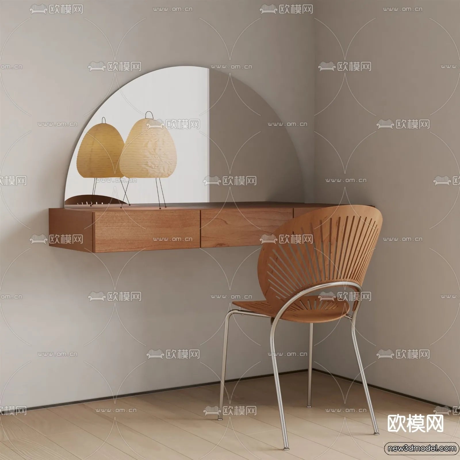 Dressing Table – 3D Models – 3D Furniture Models for Interior – 036 ...