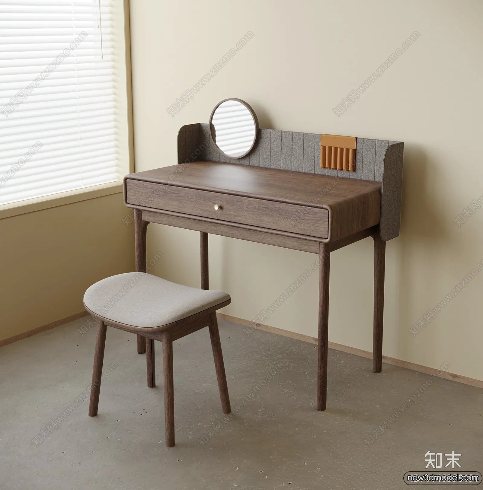 Dressing Table – 3D Models – 3D Furniture Models for Interior – 080 ...