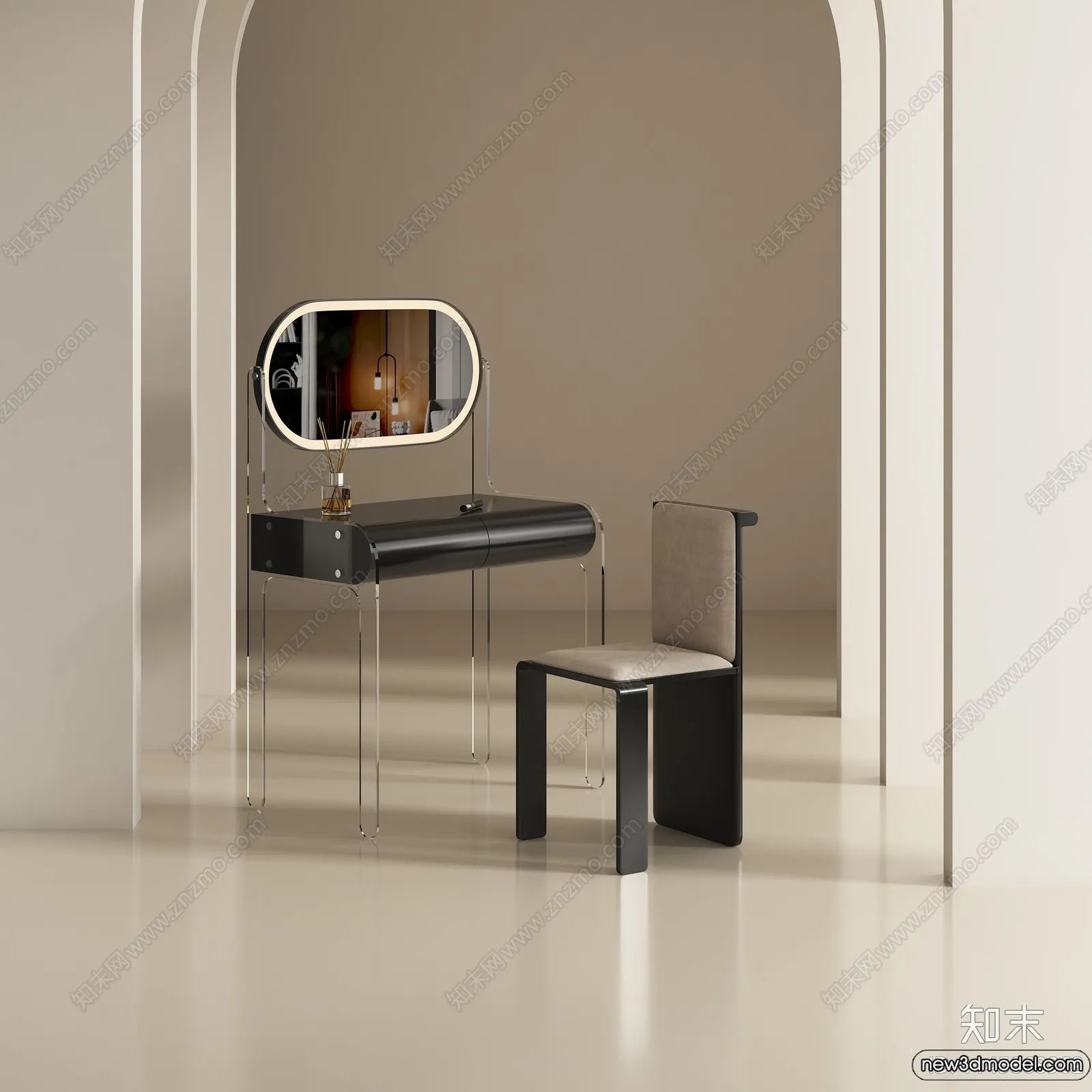 Dressing Table – 3D Models – 3D Furniture Models for Interior – 083 ...