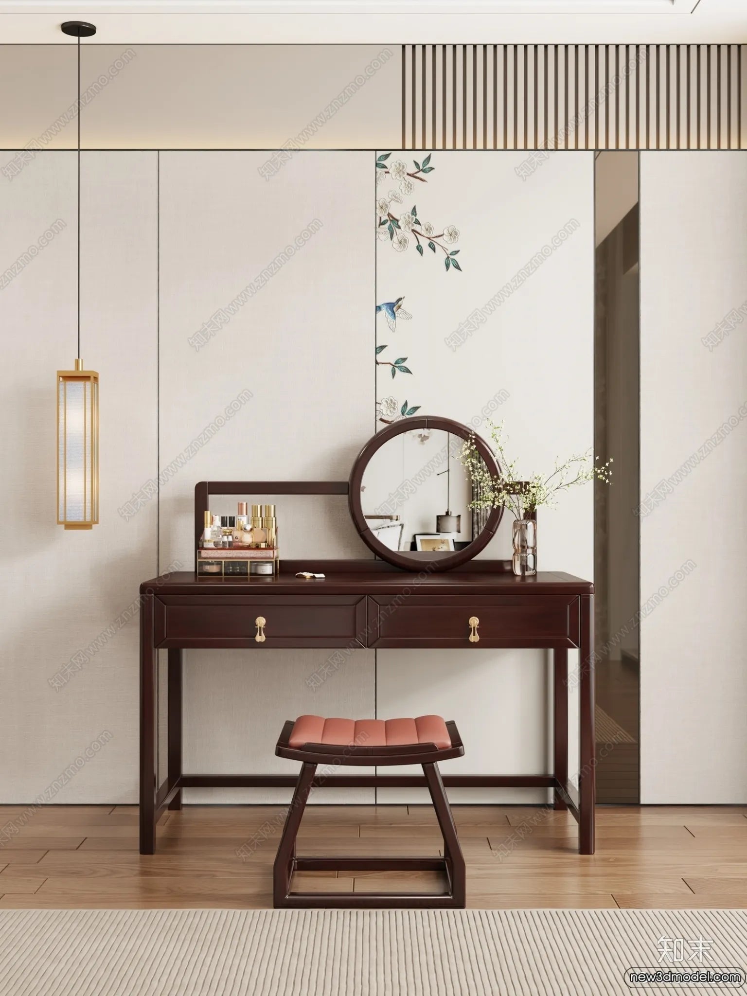 Dressing Table – 3D Models – 3D Furniture Models for Interior – 090 ...
