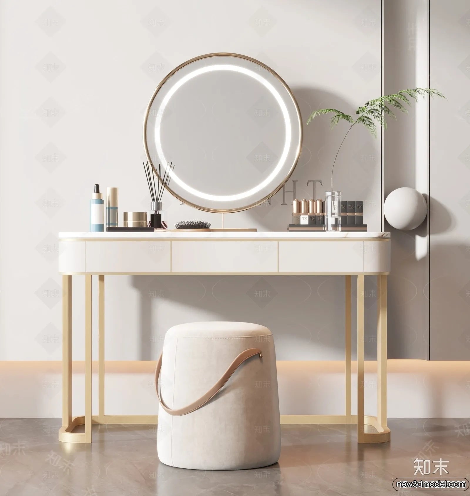 Dressing Table – 3D Models – 3D Furniture Models for Interior – 101 ...