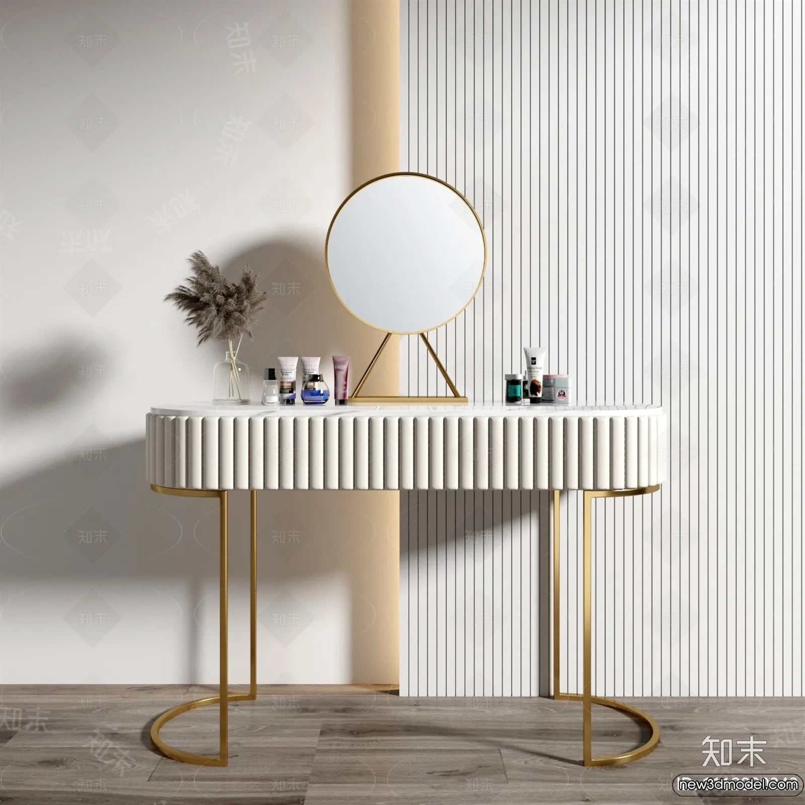 Dressing Table – 3D Models – 3D Furniture Models for Interior – 106 ...