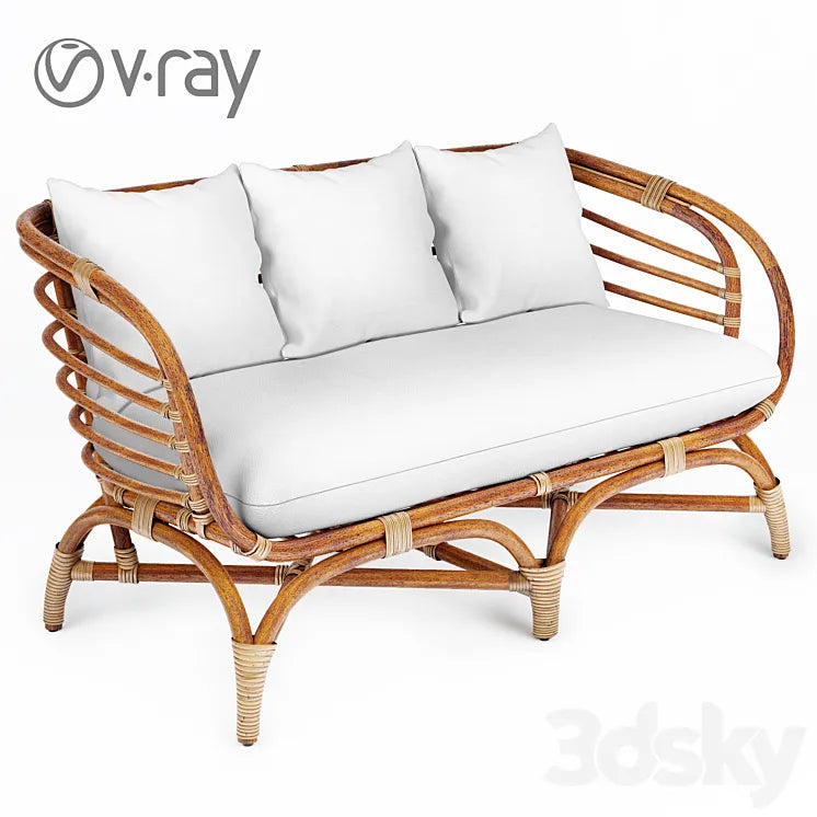 Farah sofa 3DS Max Model – 3DSky Model Free
