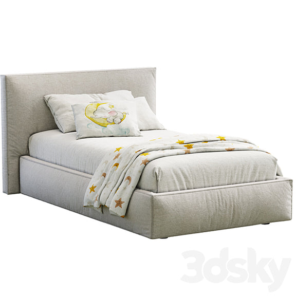 Flexteam Miller Single Bed 3Dsky Model Free Download – 3DSky Model Free