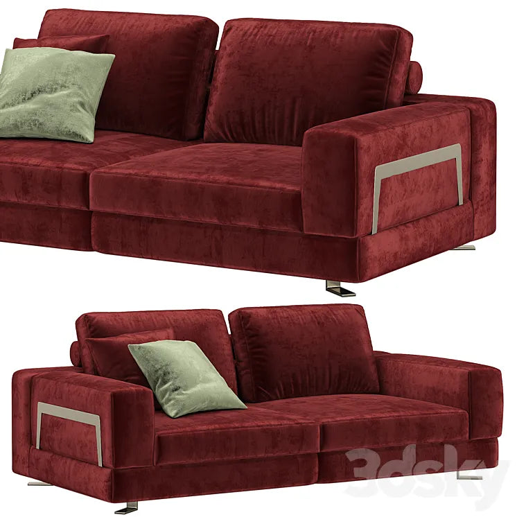 Former In Italia FELLINI Sofa straight 3DS Max Model – 3DSky Model Free