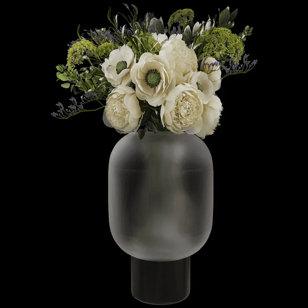 Gejst – Flowerpot Nebl big black 3ds Max – 3DSky Model Free