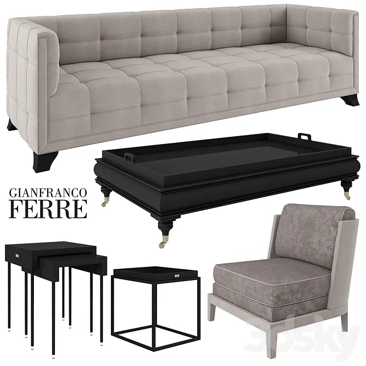 Gianfranco Ferre Home 3DS Max Model – 3DSky Model Free