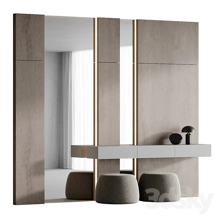 Hallway 001 3DS Max Model – 3DSky Model Free