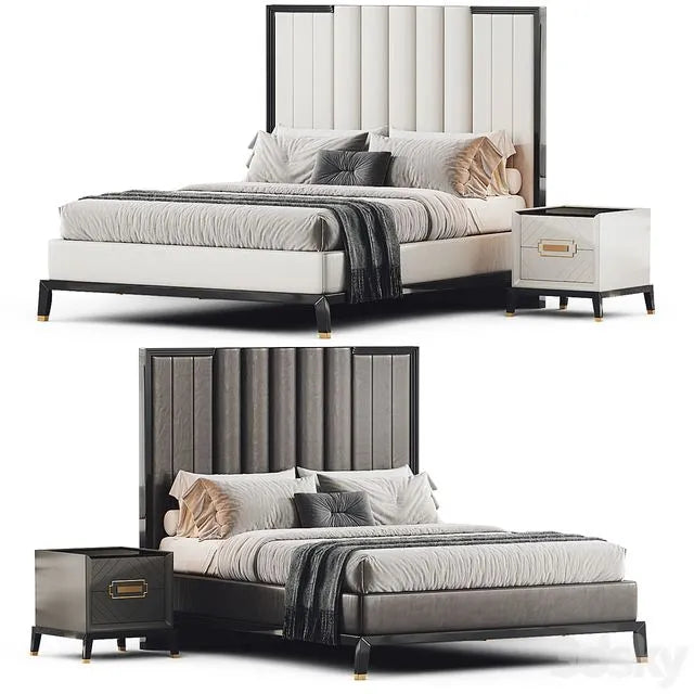 High End Art Deco Style Bed 1 3dsky | Free 3D Model Download – 3DSky ...