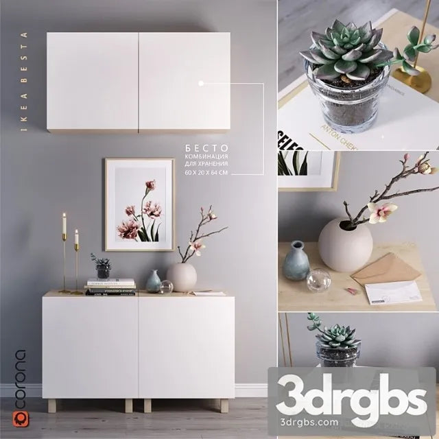 Ikea Besta 3dsmax Download – 3DSky Model Free