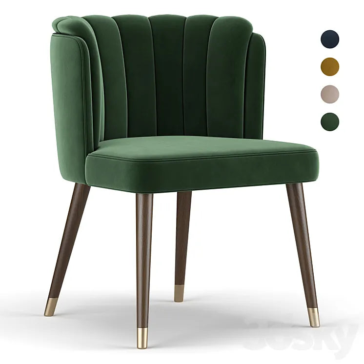 Isadora Dining Chair 3DS Max Model – 3DSky Model Free