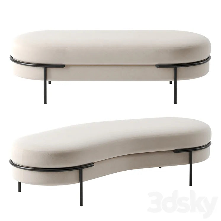 Lloyd bench by Longhi 3DS Max Model – 3DSky Model Free