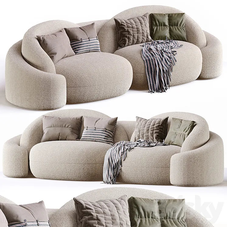 Lovers Sofa 3DS Max Model – 3DSky Model Free