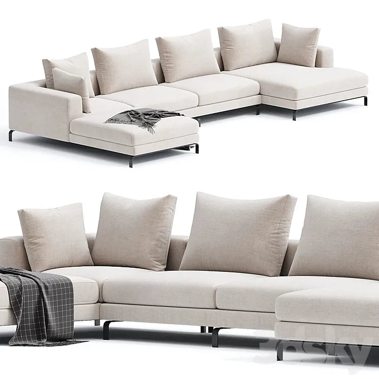 MALIBU | Sofa By Linteloo 3DS Max Model – 3DSky Model Free