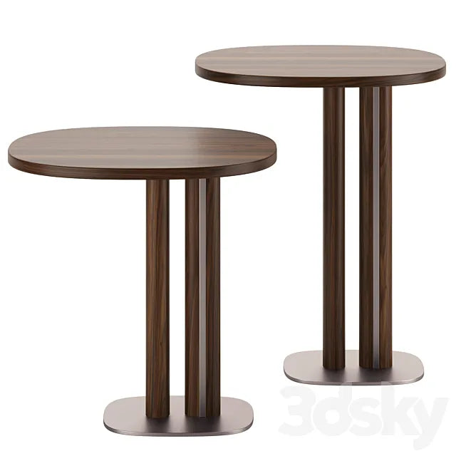 MANHATTAN Side Table by Morica Design 3ds Max – 3DSky Model Free