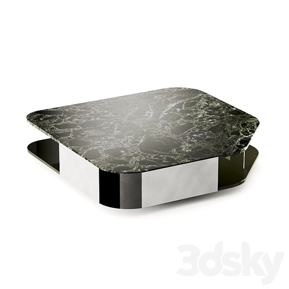 Minotti Diagramma Marble Coffee Table 3dsky | Free 3D Model Download ...