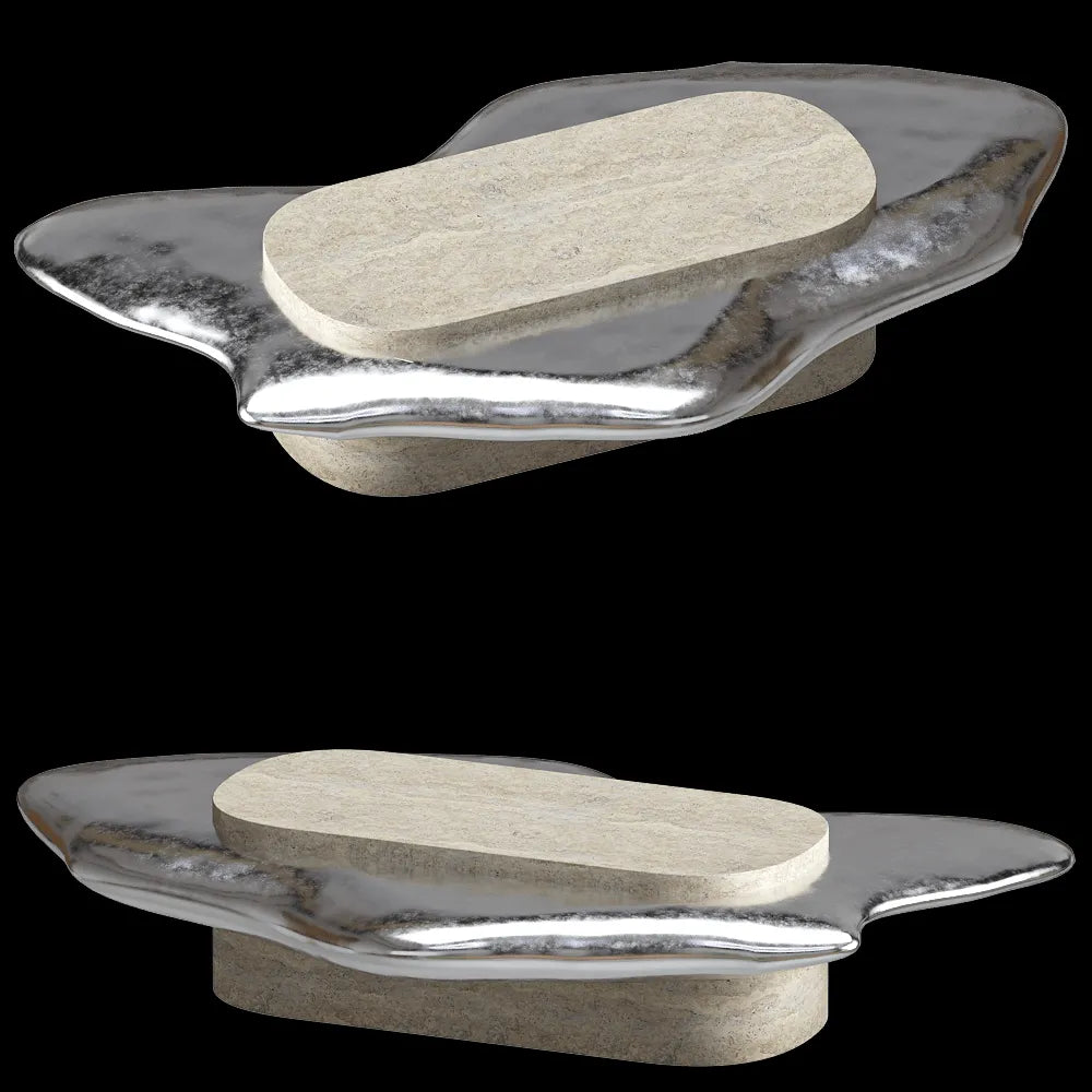 Modenature – Coffee table CHAI 3ds Max – 3DSky Model Free