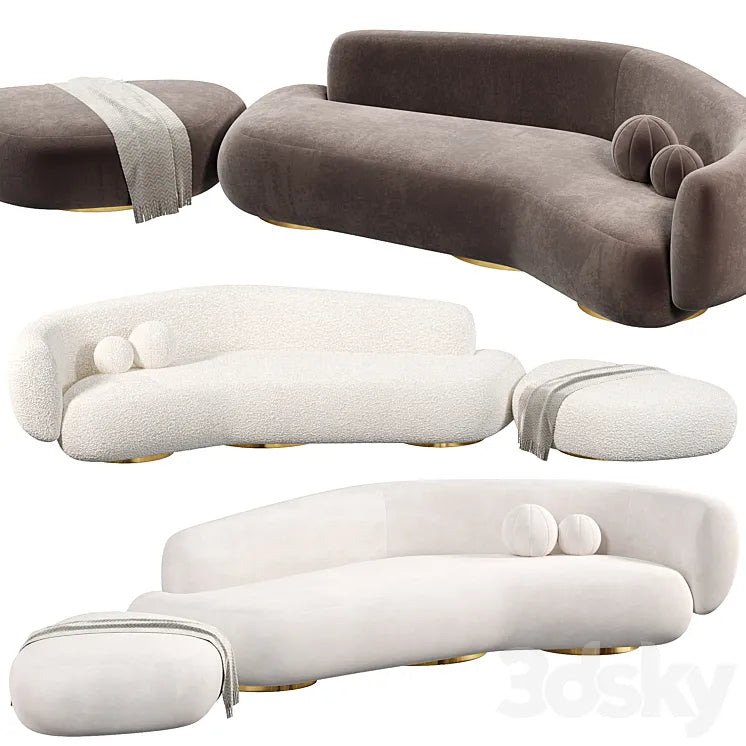 Modern Sofa 3DS Max Model – 3DSky Model Free