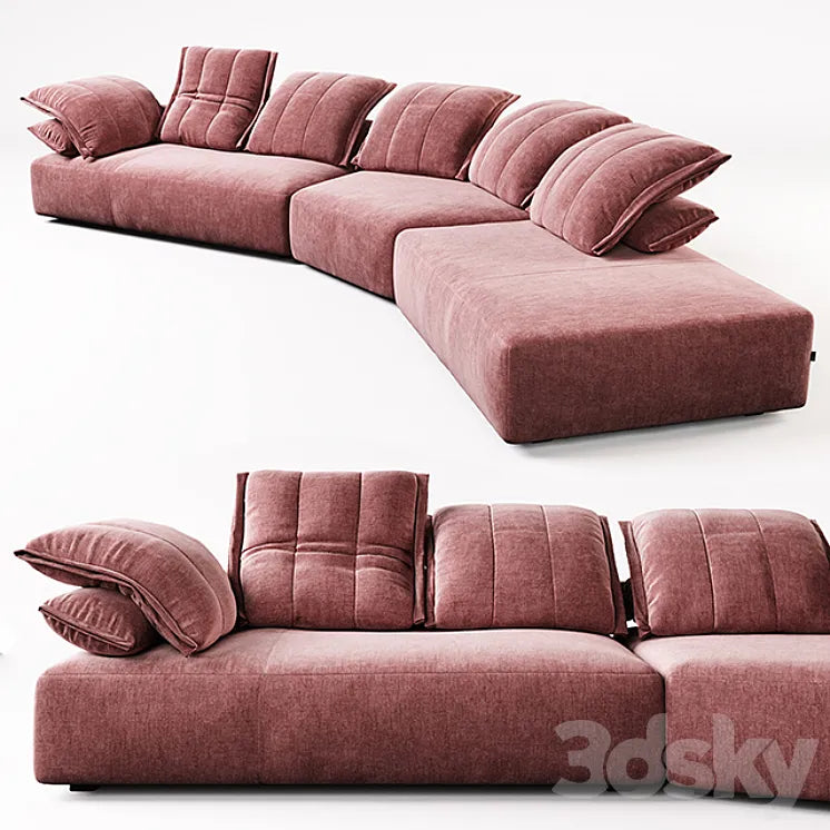 Modular sofa Flick Flack – Ditre Italia. 3DS Max Model – 3DSky Model Free