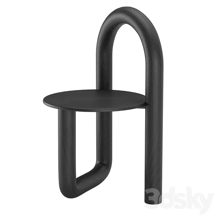 Mono Chair in Ebonized Ash by the Artling 3DS Max Model – 3DSky Model Free
