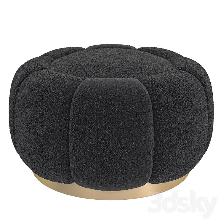 Ottoman Ottoman Inger by Eichholtz 3DS Max Model – 3DSky Model Free