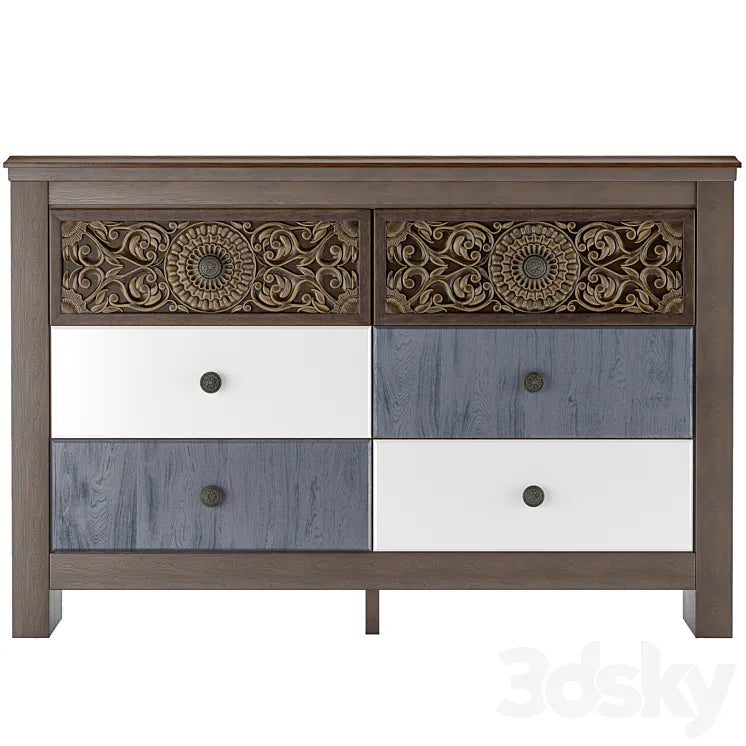 Paxberry Dresser Oka 3DS Max Model – 3DSky Model Free