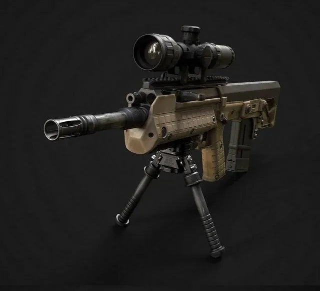 PBR Game 3D Models – KelTec RFB Rifle – 3DSky Model Free