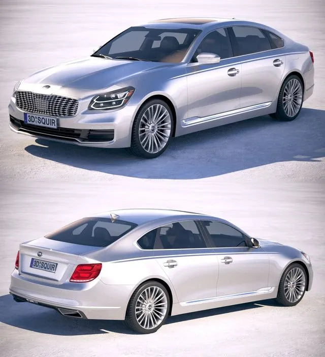 PBR Game 3D Models – Kia K900 2019 – 3DSky Model Free